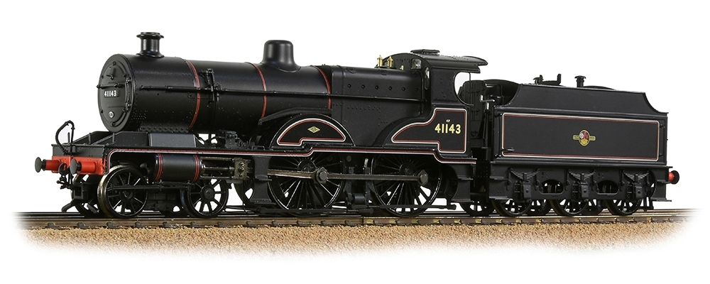 Bachmann 31-933A LMS 4P Compound 41143 BR Lined Black