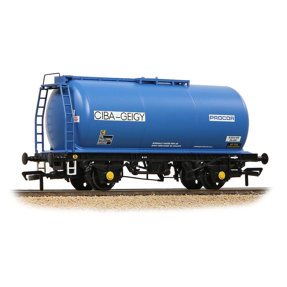 Bachmann 37-584A BR 45T TTA Tank Wagon 'Ciba-Geigy' Blue