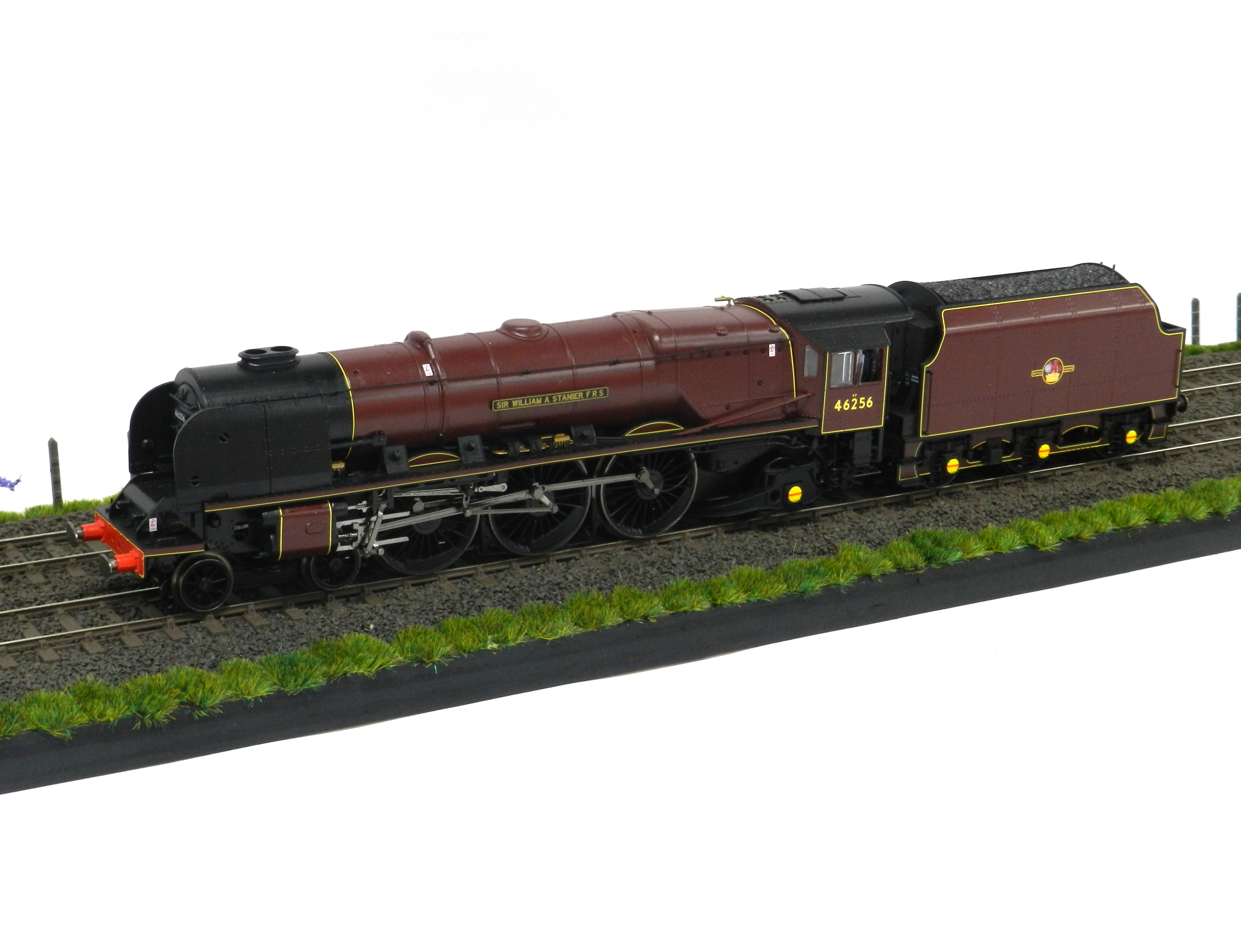 Model Railways & Trains Stanier F.R.S BR Red HORNBY Loco R3555 Princess ...