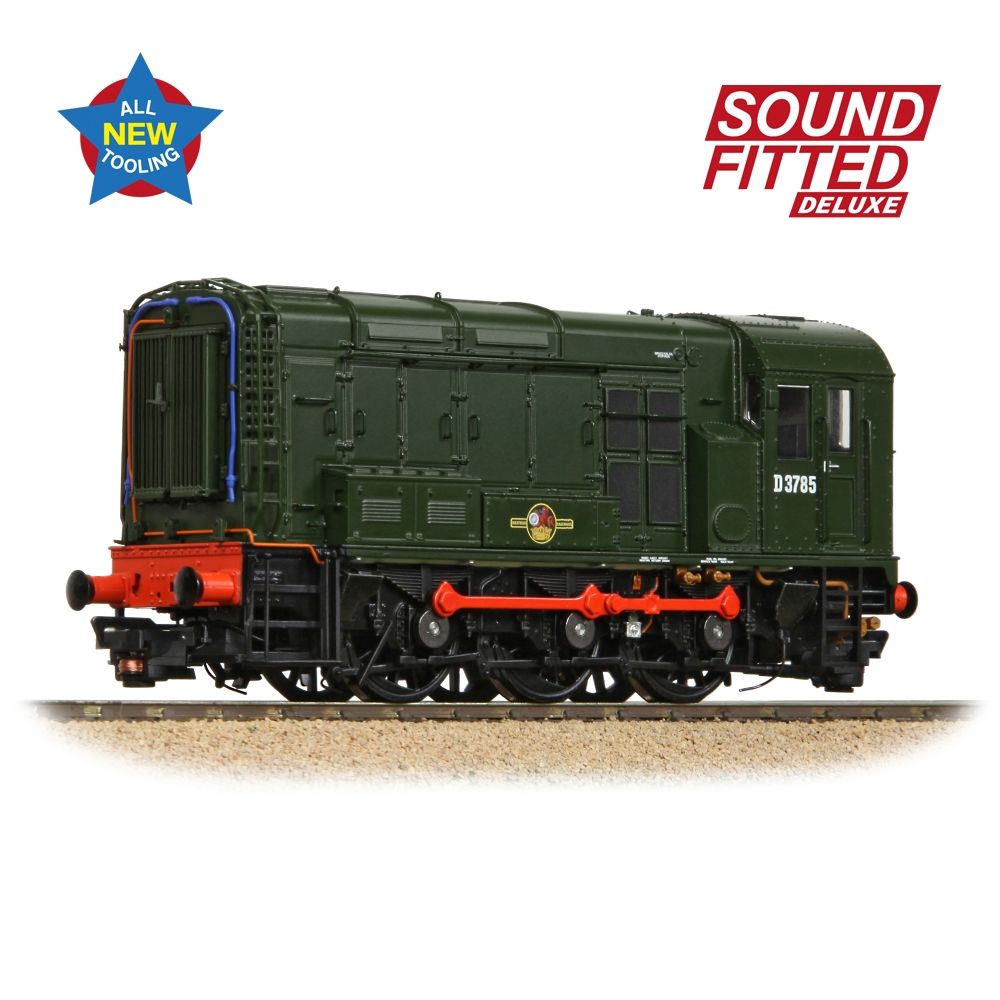 Bachmann 35-901SFX Class 08 D3785 BR Green (Late Crest)